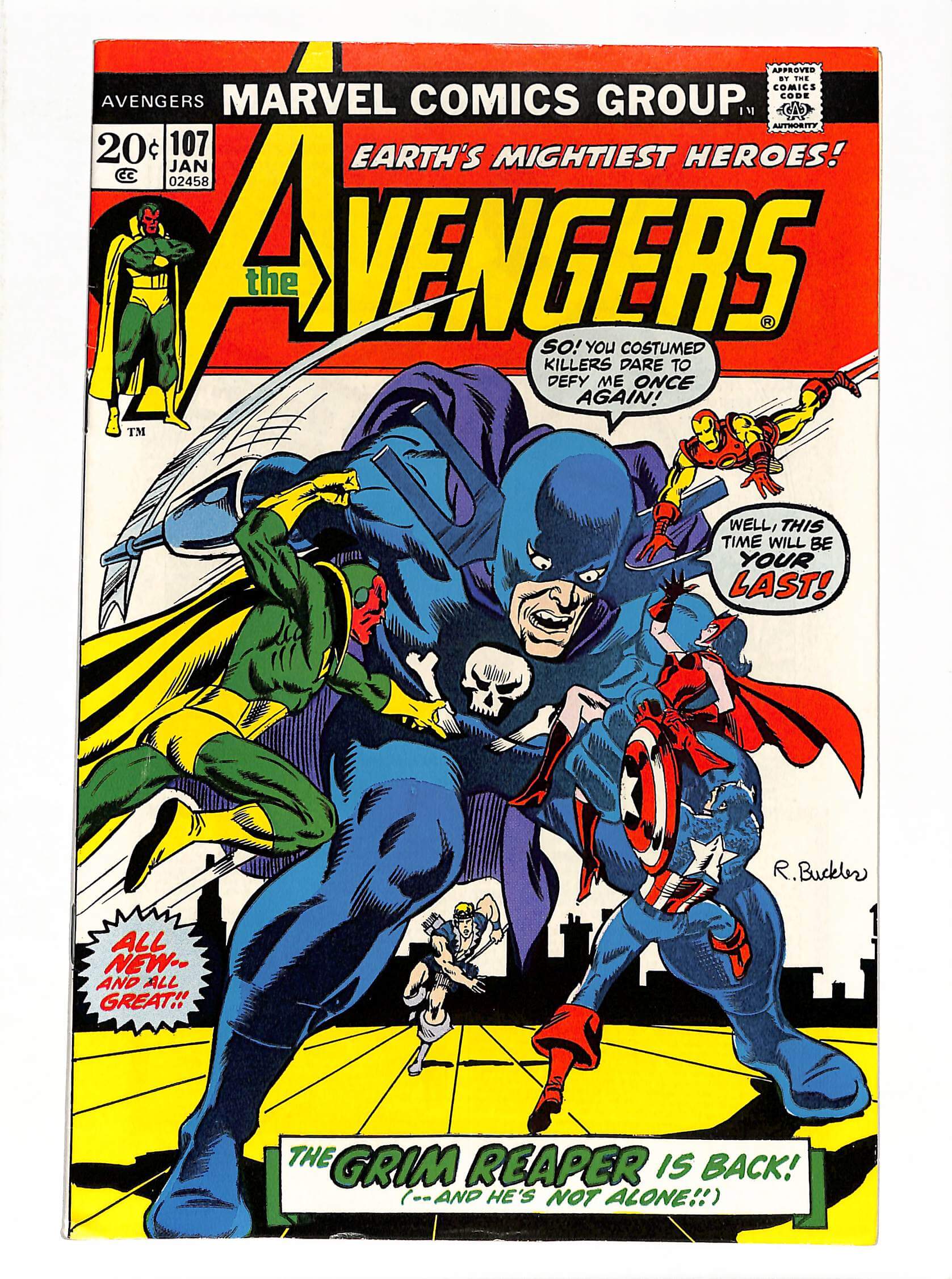Avengers #107 - Big B Comics Barrie