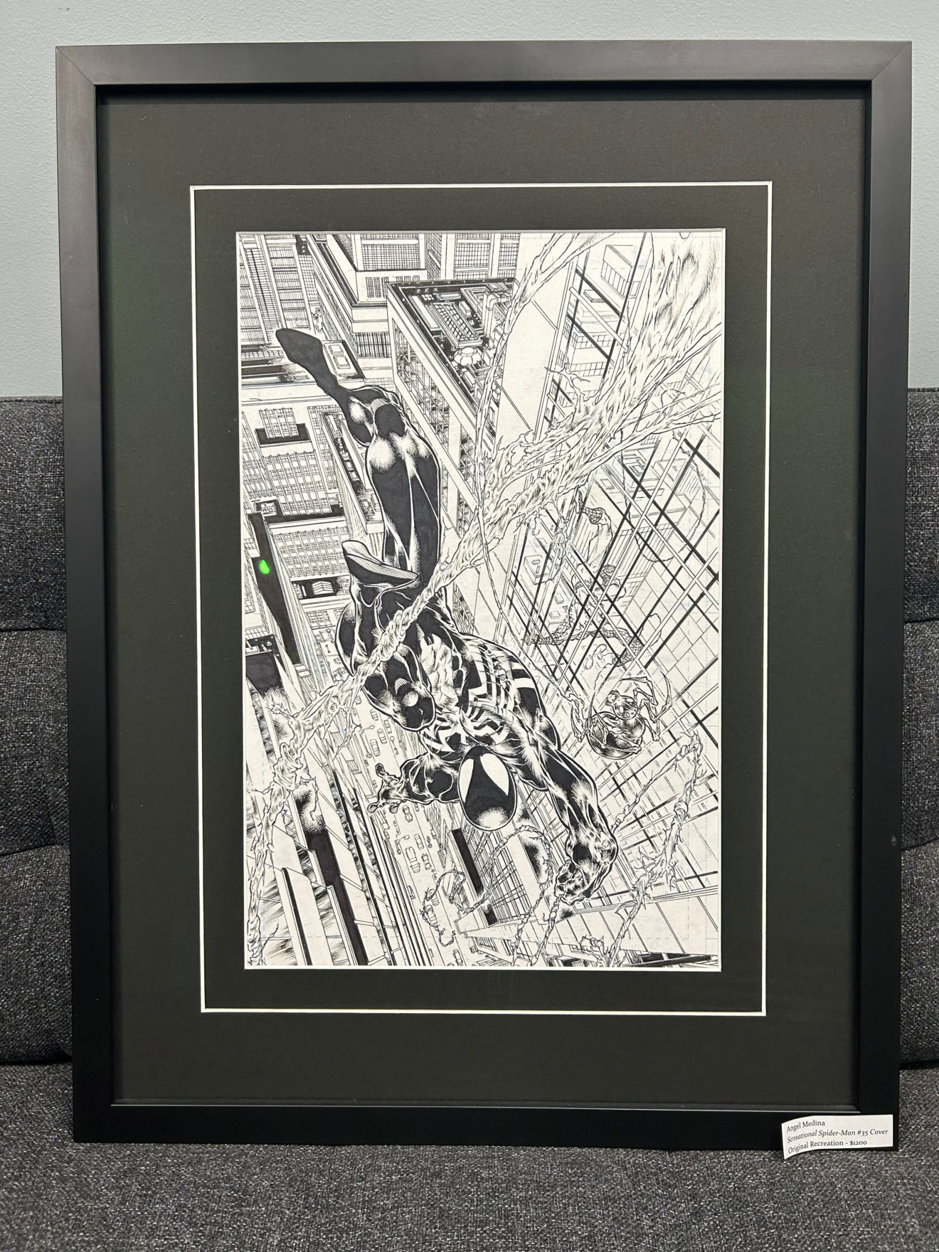 Angel Medina Sensational Spider-Man #35 Cover Recreation - Big B Comics ...