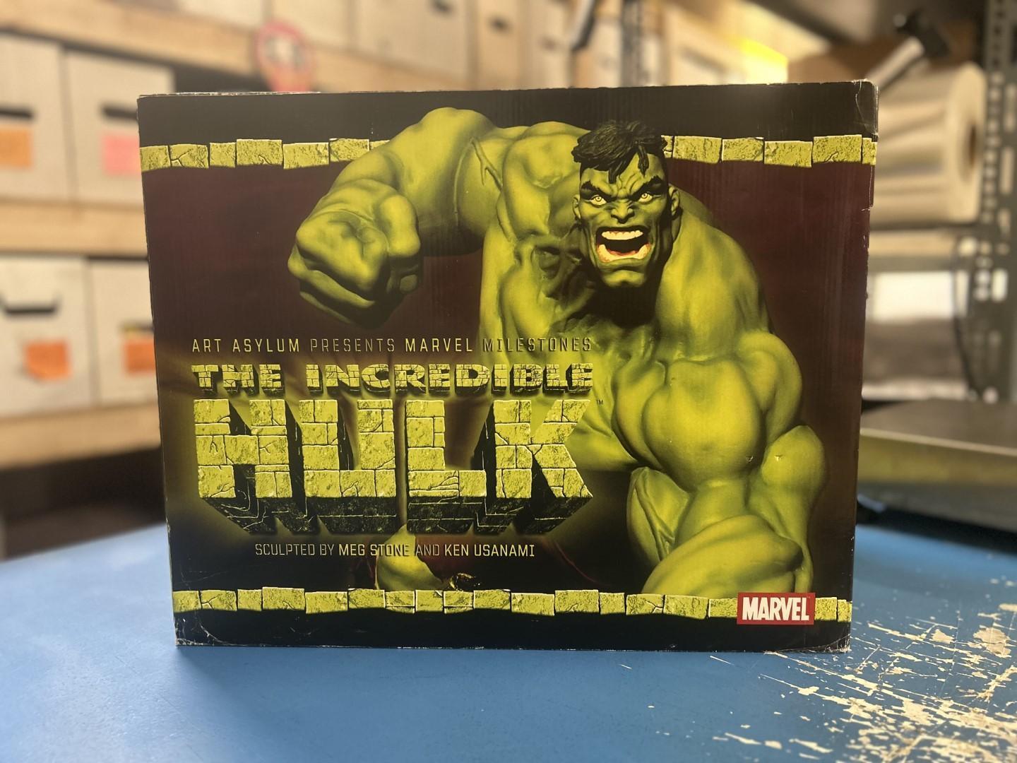 The Incredible Hulk statue Marvel Milestones Art Asylum - Big B Comics ...